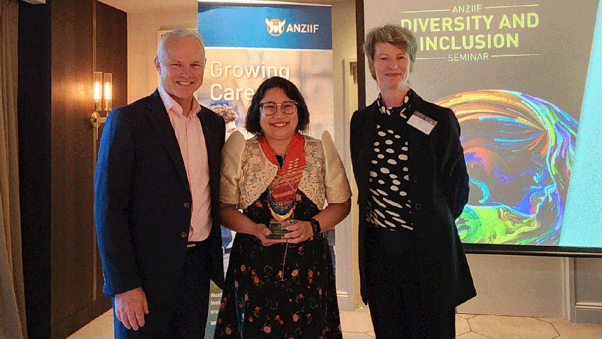 Breaking the barriers — Natalie Hingco Perez - ANZIIF